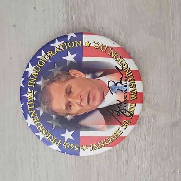 Accessories | Vintage George W Bush Inauguration Pin | Poshmark